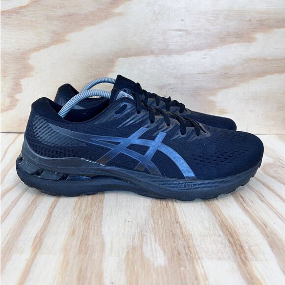 Asics | Shoes | Asics Gelkayano 28 Running Shoes Black Mens 5 1011b189 ...